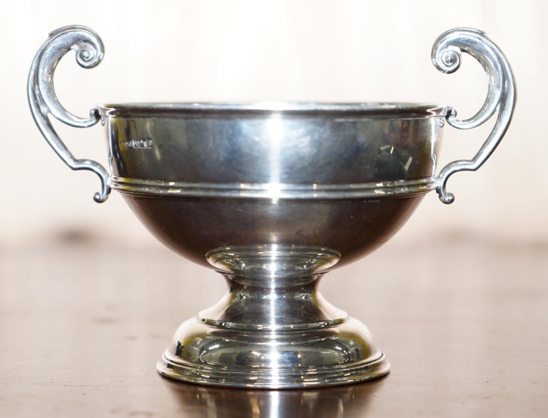 Stunning Asprey and Co Ltd Trophy Cup and Base Sterling Silver Fully ...