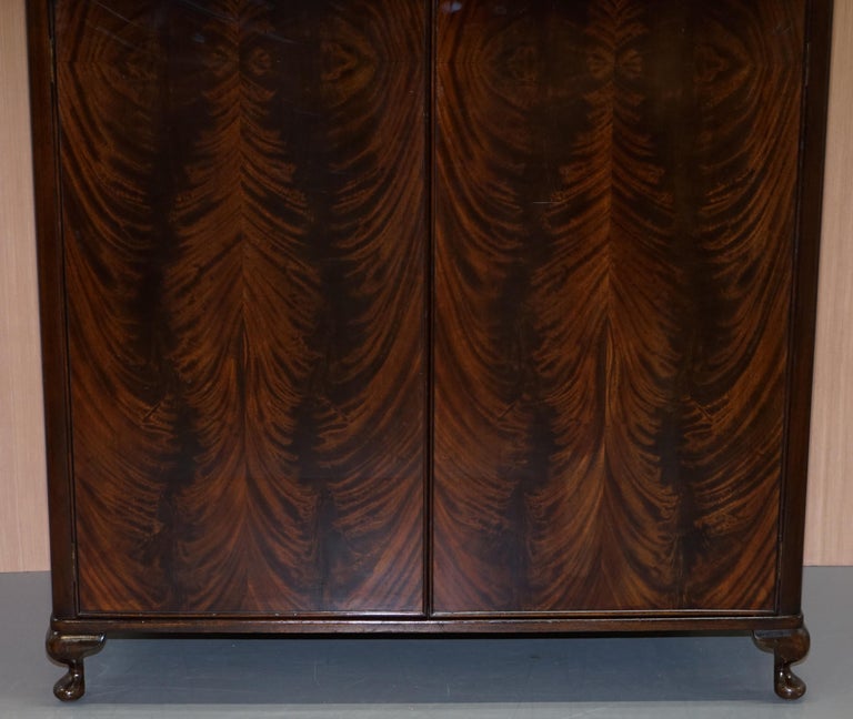 Stunning Beithcraft Scotland Flamed Hardwood Large Wardrobe Part of ...