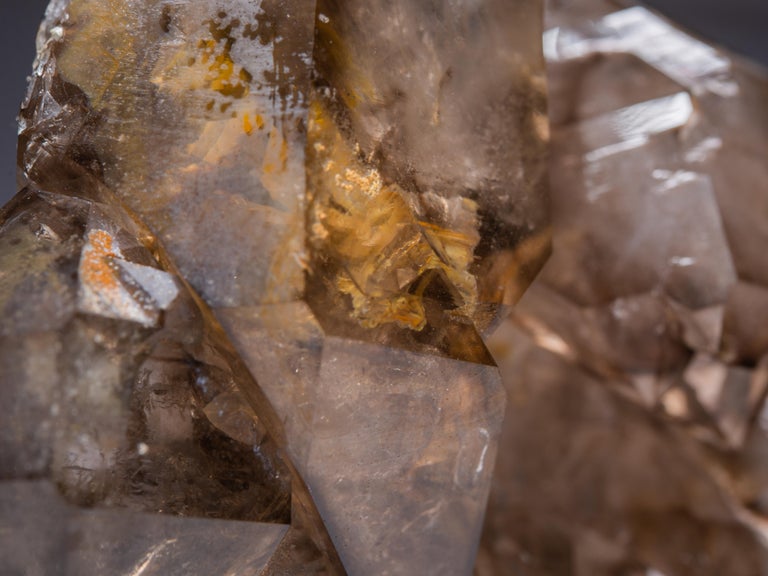 Stunning Brazilian Elestial Smokey Quartz For Sale at 1stDibs