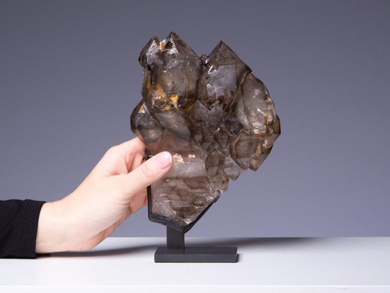 Stunning Brazilian Elestial Smokey Quartz For Sale at 1stDibs