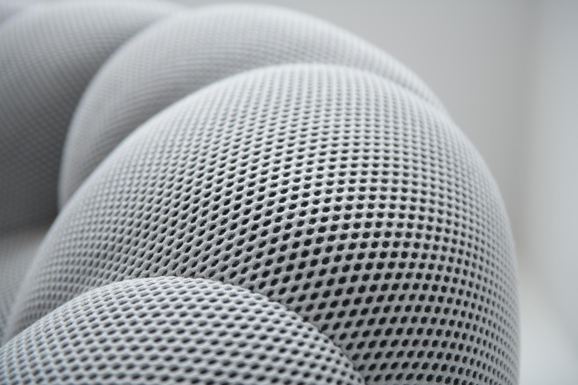 Stunning Bubble Sofa in Grey Fabric by Sasha Lakic for Roche Bobois ...