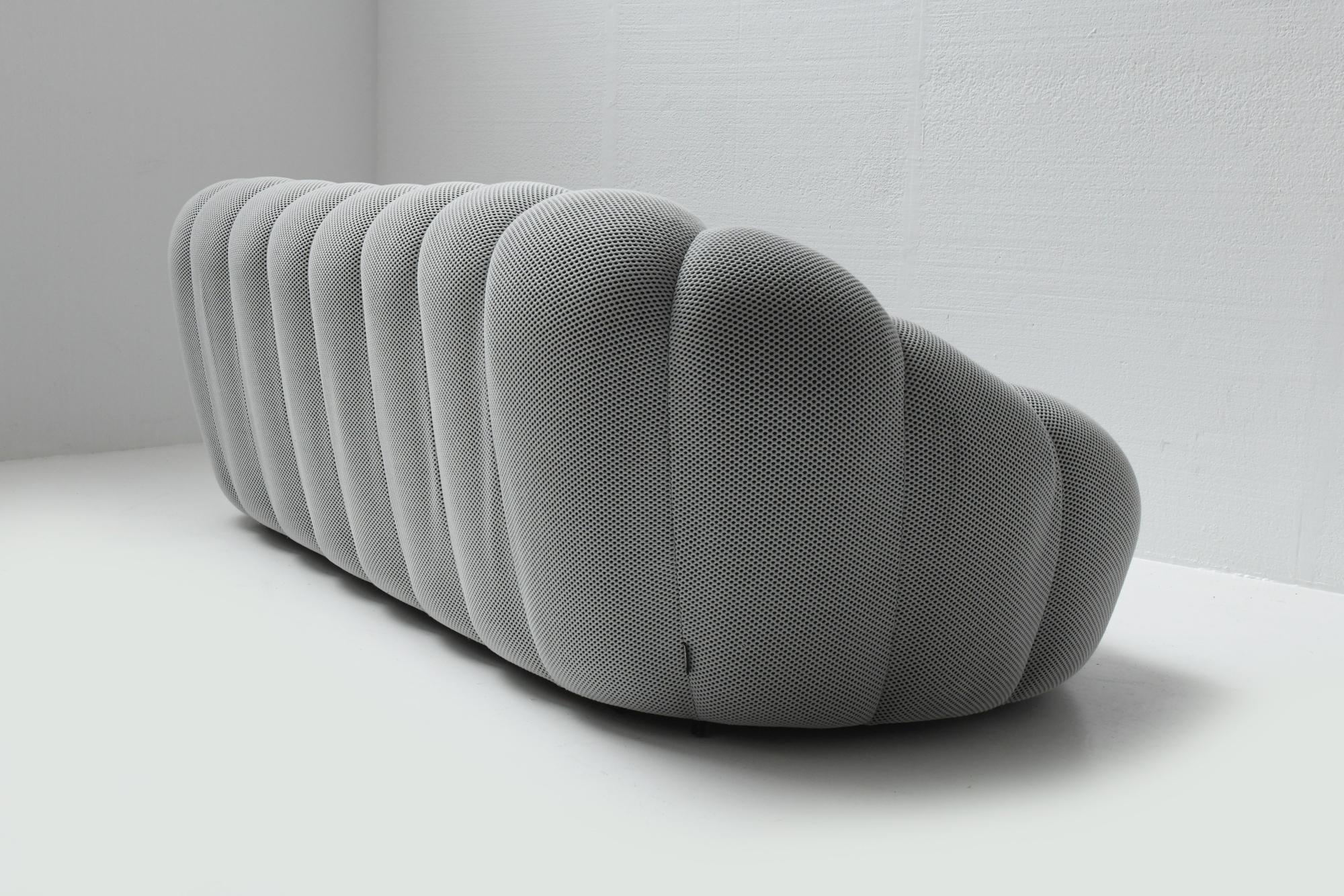 Stunning Bubble Sofa in Grey Fabric by Sasha Lakic for Roche Bobois ...