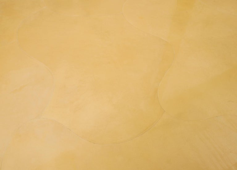 Stunning Centre or Dining Table in Lacquered Parchment by Karl Springer ...