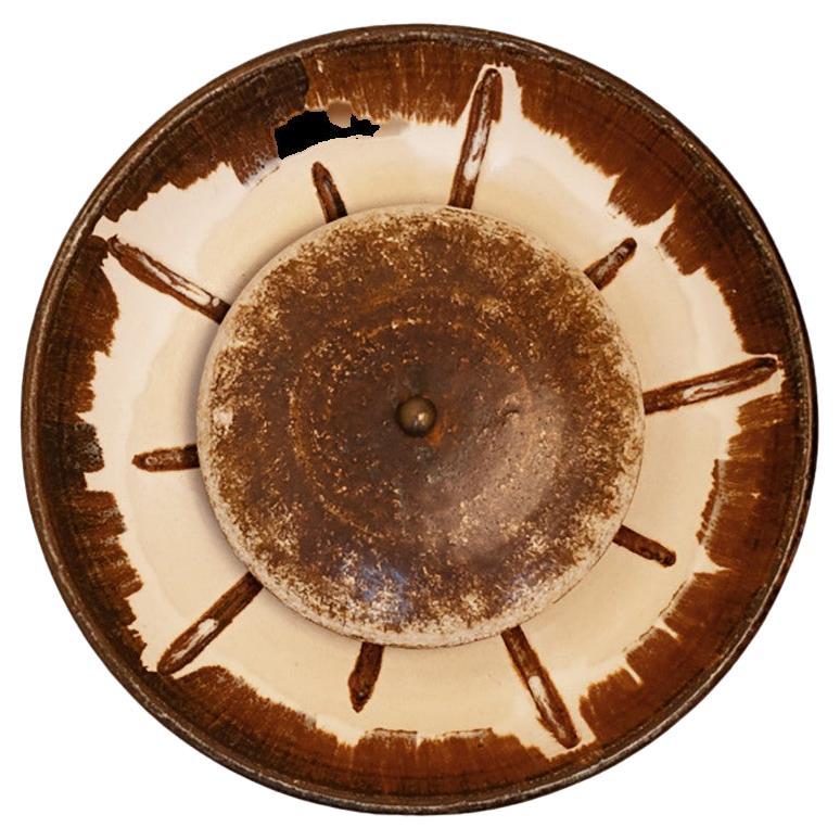 Stunning Ceramic Wall Light, Denmark, 1970 For Sale at 1stDibs