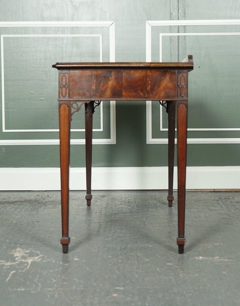 Stunning Chippendale Style Hardwood Console Hallway Table with Original ...