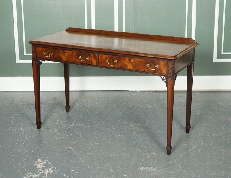 Stunning Chippendale Style Hardwood Console Hallway Table with Original ...