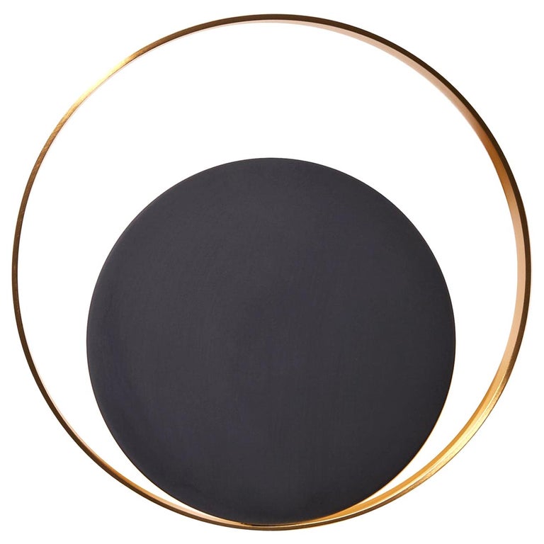 Stunning Circle Wall Lamp For Sale at 1stDibs