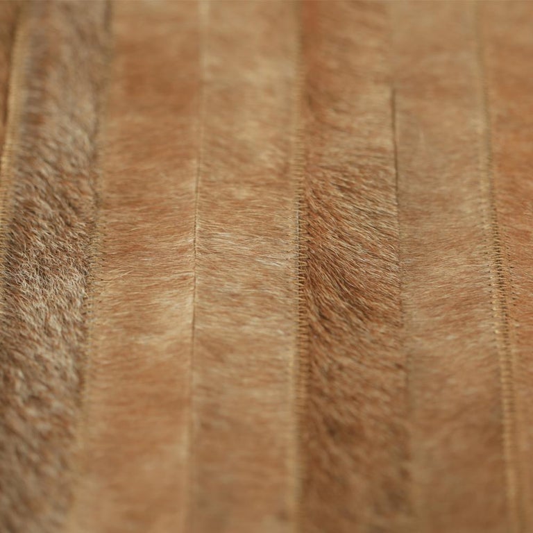 Stunning, Classic Customizable La Quinta Caramel Cowhide Area Floor Rug ...