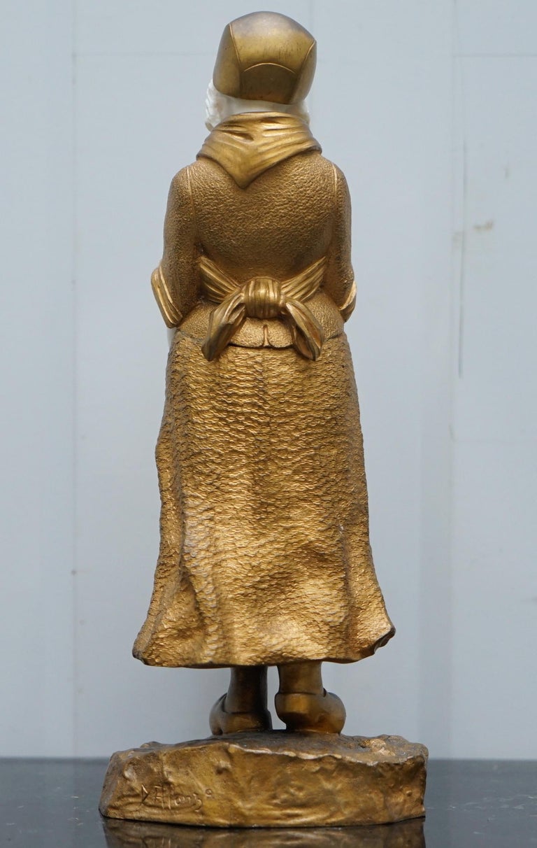 Stunning Collectable 19th Century French Gilt Bronze Dominique Alonzo ...