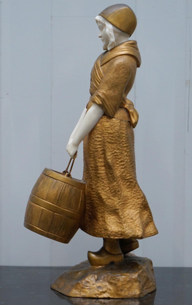 Stunning Collectable 19th Century French Gilt Bronze Dominique Alonzo ...