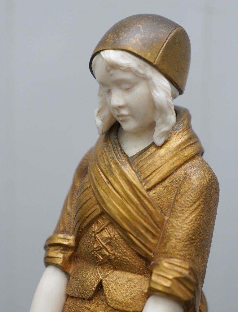 Stunning Collectable 19th Century French Gilt Bronze Dominique Alonzo ...
