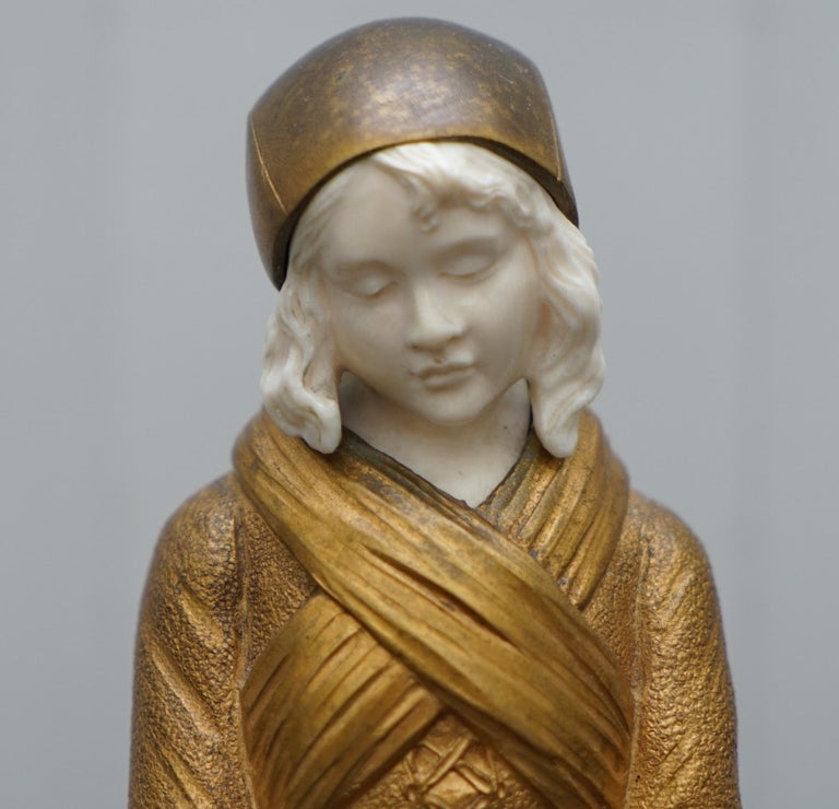 Stunning Collectable 19th Century French Gilt Bronze Dominique Alonzo ...