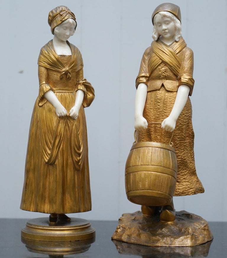 Stunning Collectable 19th Century French Gilt Bronze Dominique Alonzo ...