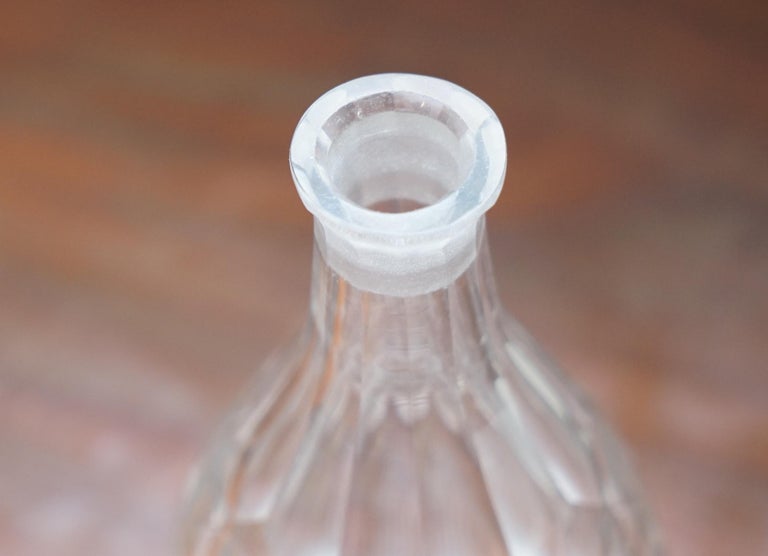 Stunning Cut Glass Crystal Decanter Handmade and Blown with Heart ...