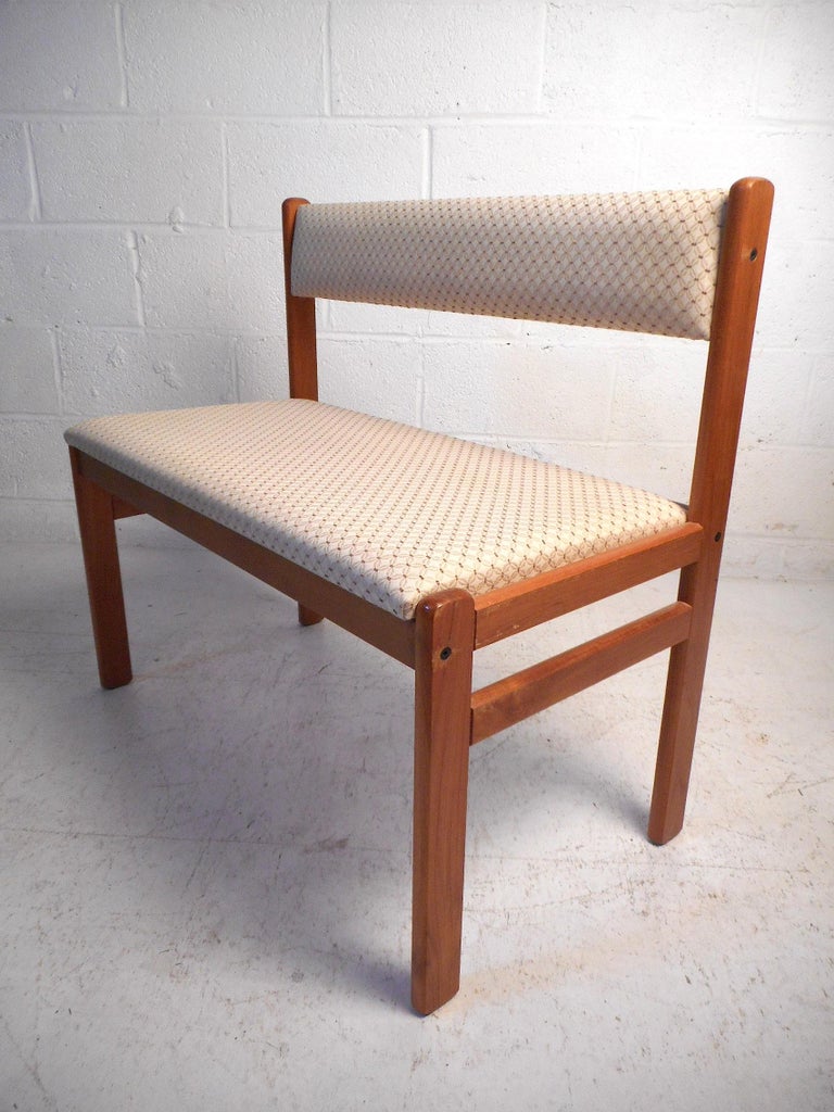 Stunning Danish Modern Upholstered Sectional Bench For Sale at 1stDibs ...