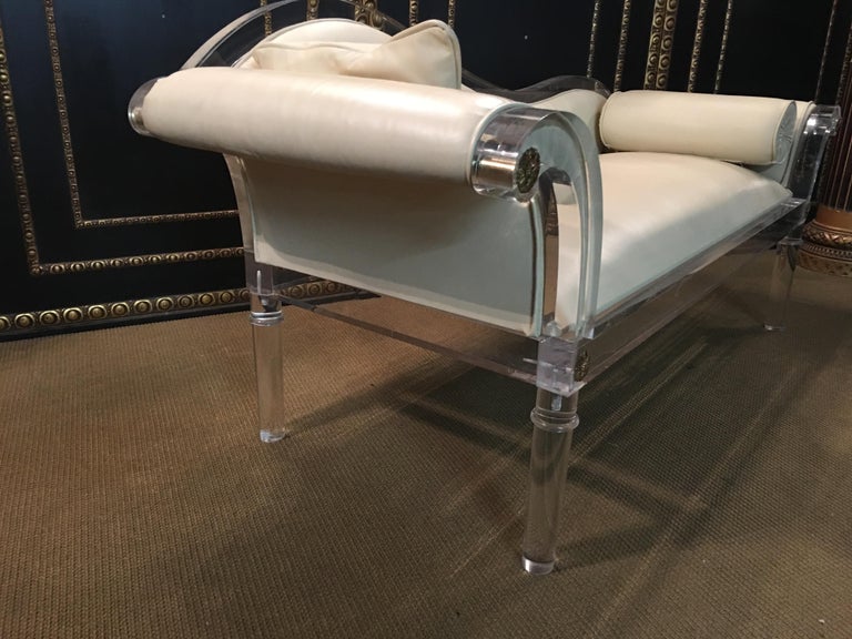 Stunning Design Sofa Unique Design with Crystal Clear Acrylic For Sale ...