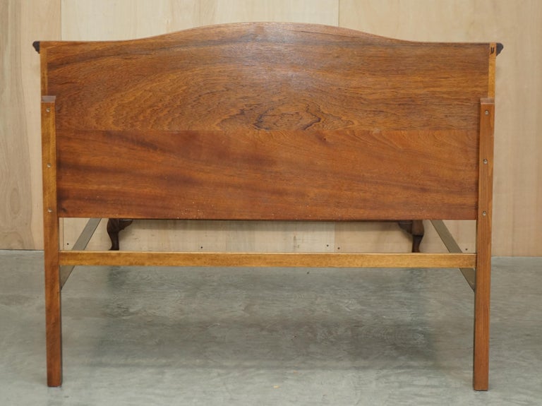 Stunning Double Sized circa 1900 Burr Walnut English Bedstead Frame ...