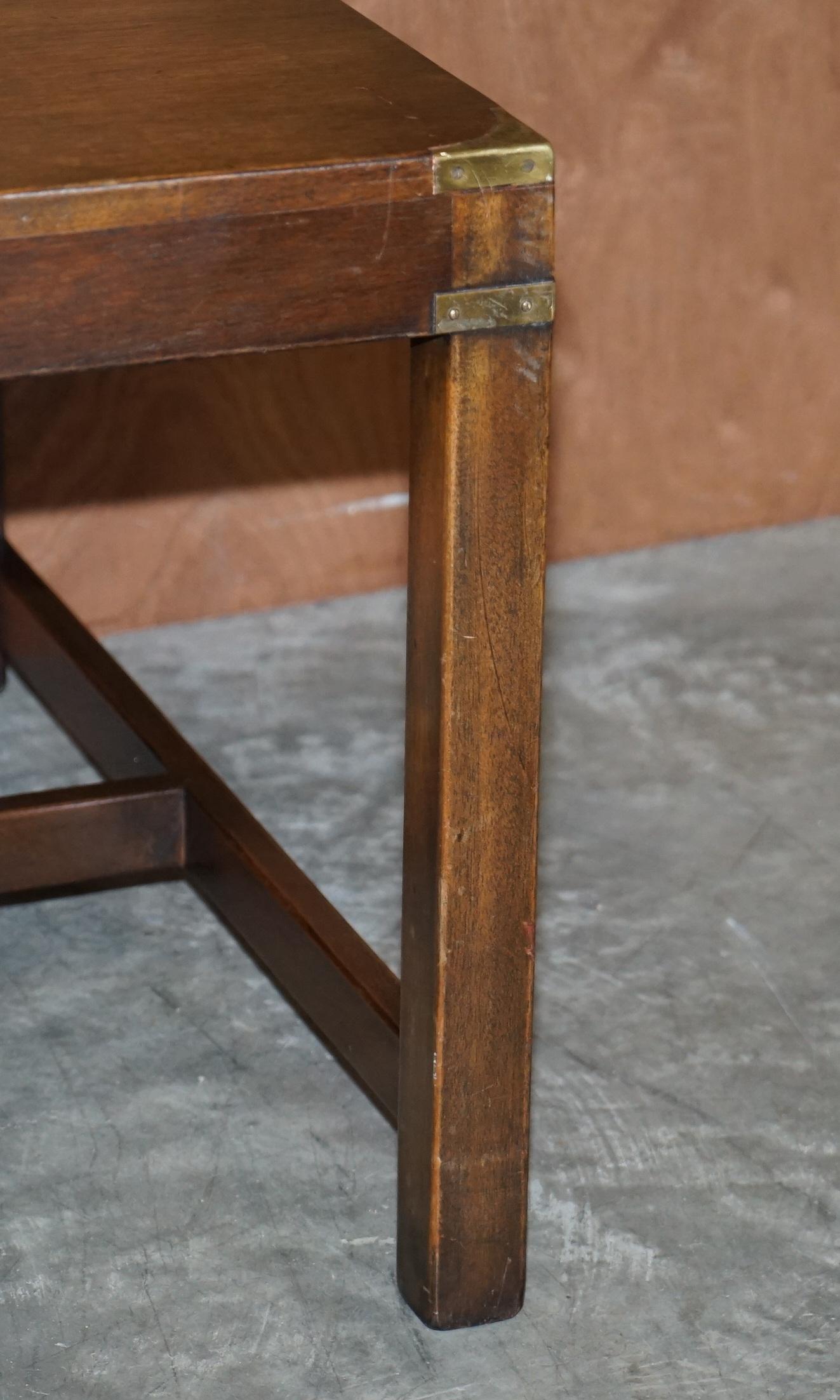 Stunning Extra Large Harrods Kennedy Military Campaign Coffee Table ...