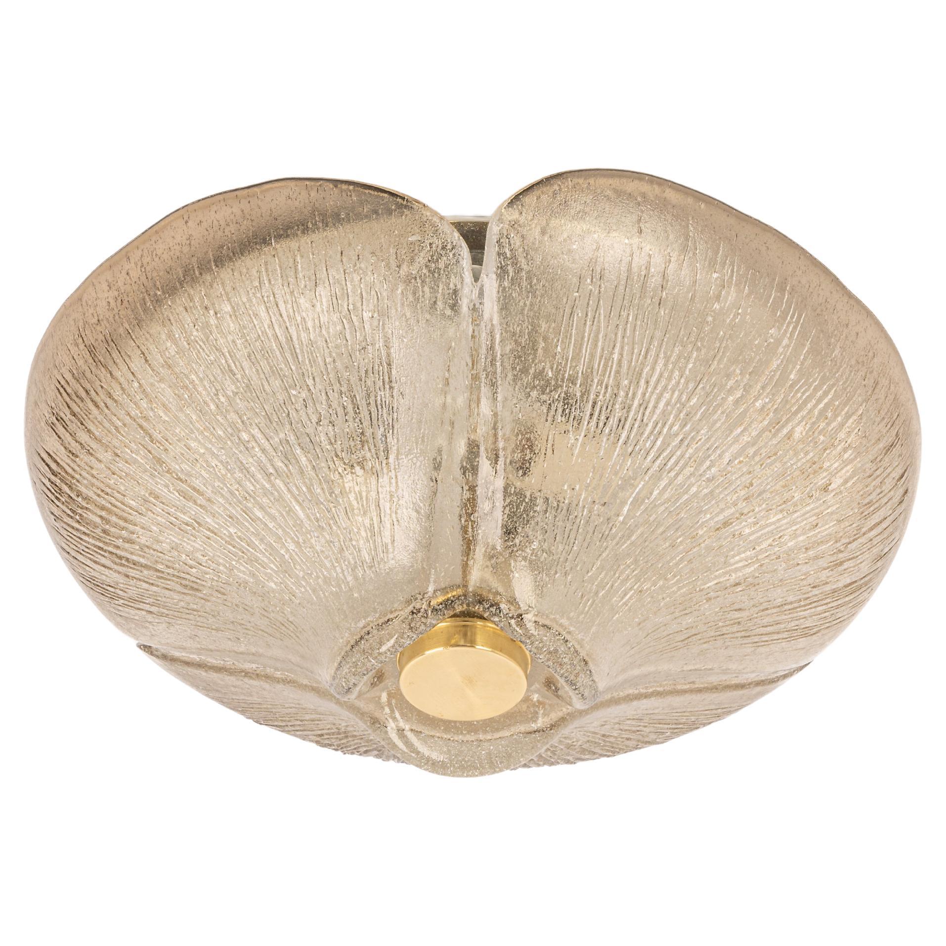 1960 Germany Peill and Putzler Sputnik Water Drop Flush Mount Murano ...