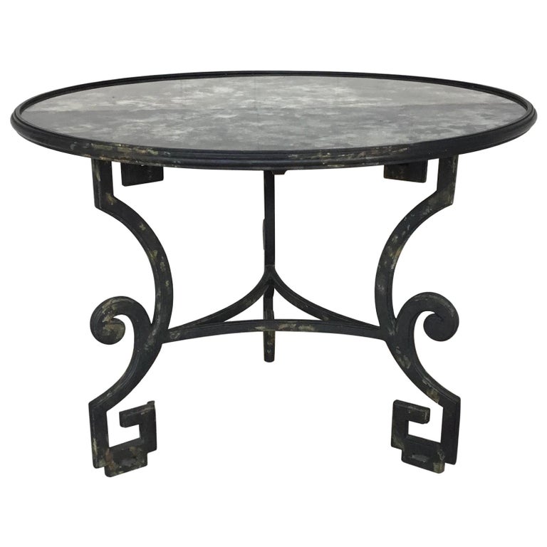 Stunning Greek Key Center/Side Table by Jerry Pair for Formations at ...