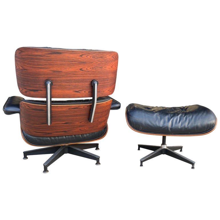 Stunning Herman Miller Eames Lounge Chair and Ottoman at 1stDibs