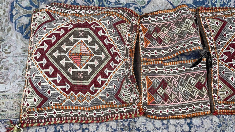 Stunning Large Gypsy Turkish Arabic Oriental Salt or Camel Bag ...