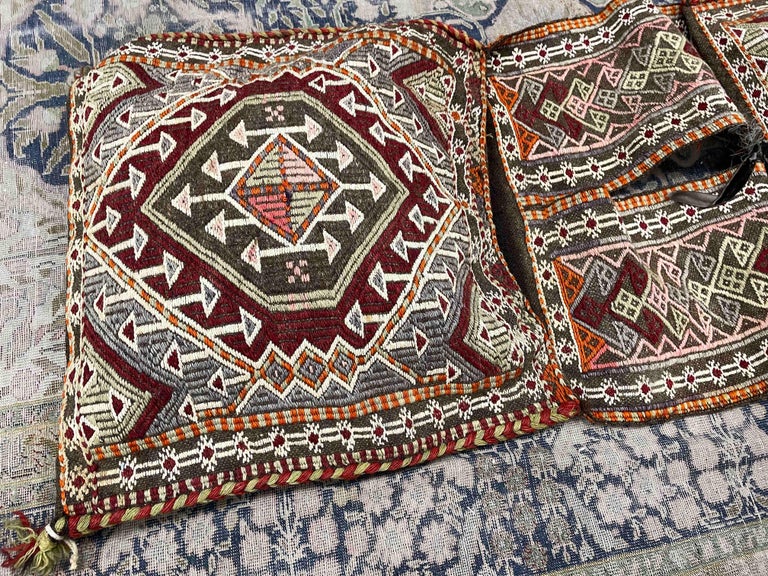 Stunning Large Gypsy Turkish Arabic Oriental Salt or Camel Bag ...