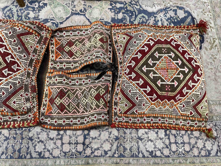 Stunning Large Gypsy Turkish Arabic Oriental Salt or Camel Bag ...