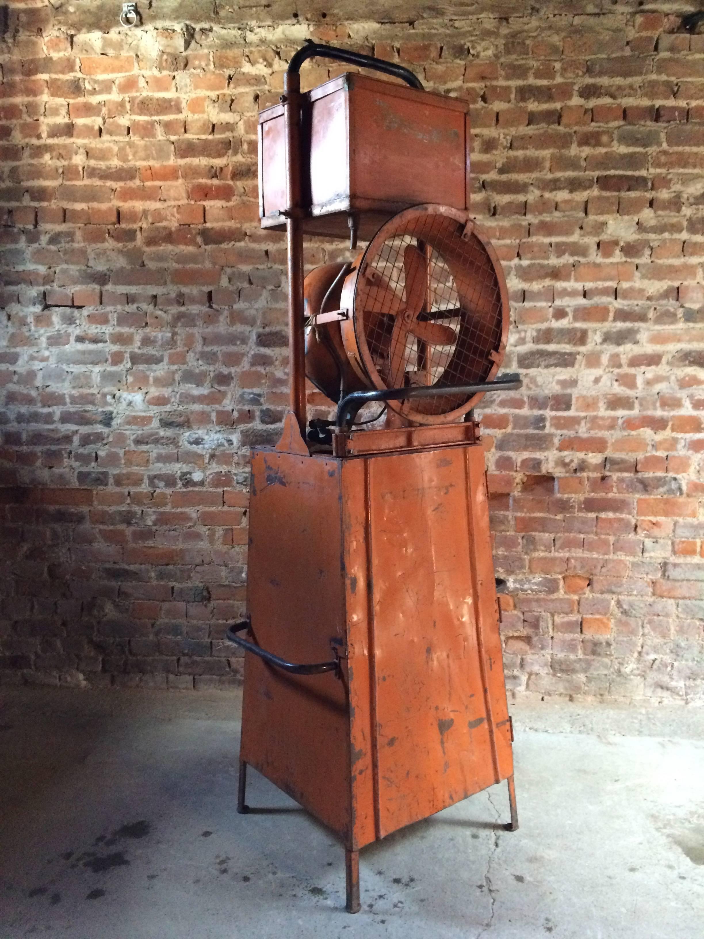 Stunning Large Industrial Factory Fan Early 20th Century Loft Style ...