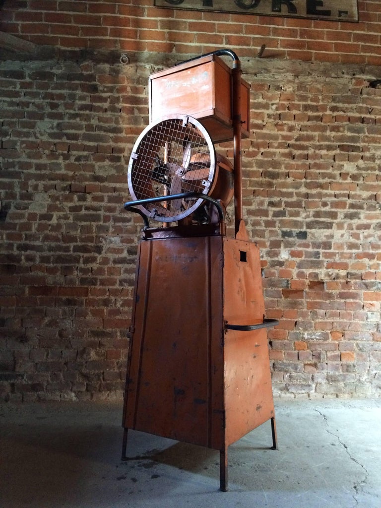 Stunning Large Industrial Factory Fan Early 20th Century Loft Style ...