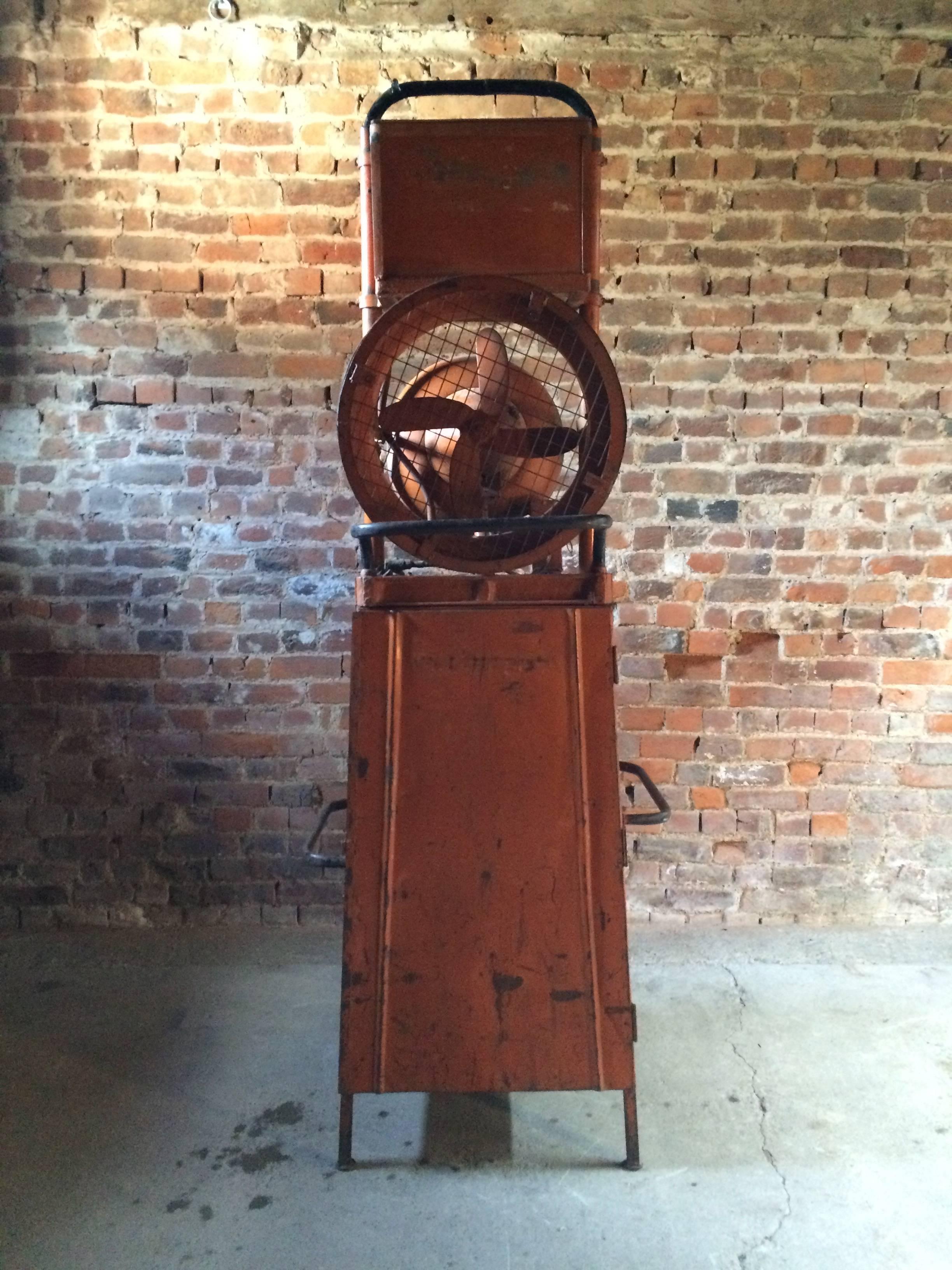 Stunning Large Industrial Factory Fan Early 20th Century Loft Style ...
