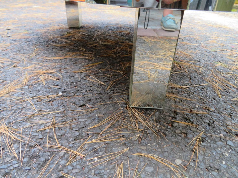 Stunning Liberace Style Mirrored Faux Piano Coffee Table For Sale at ...