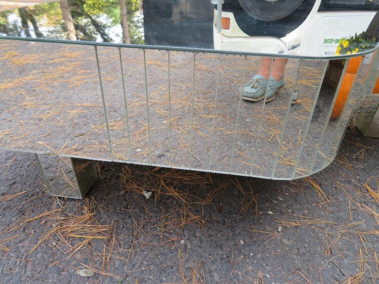 Stunning Liberace Style Mirrored Faux Piano Coffee Table For Sale at ...