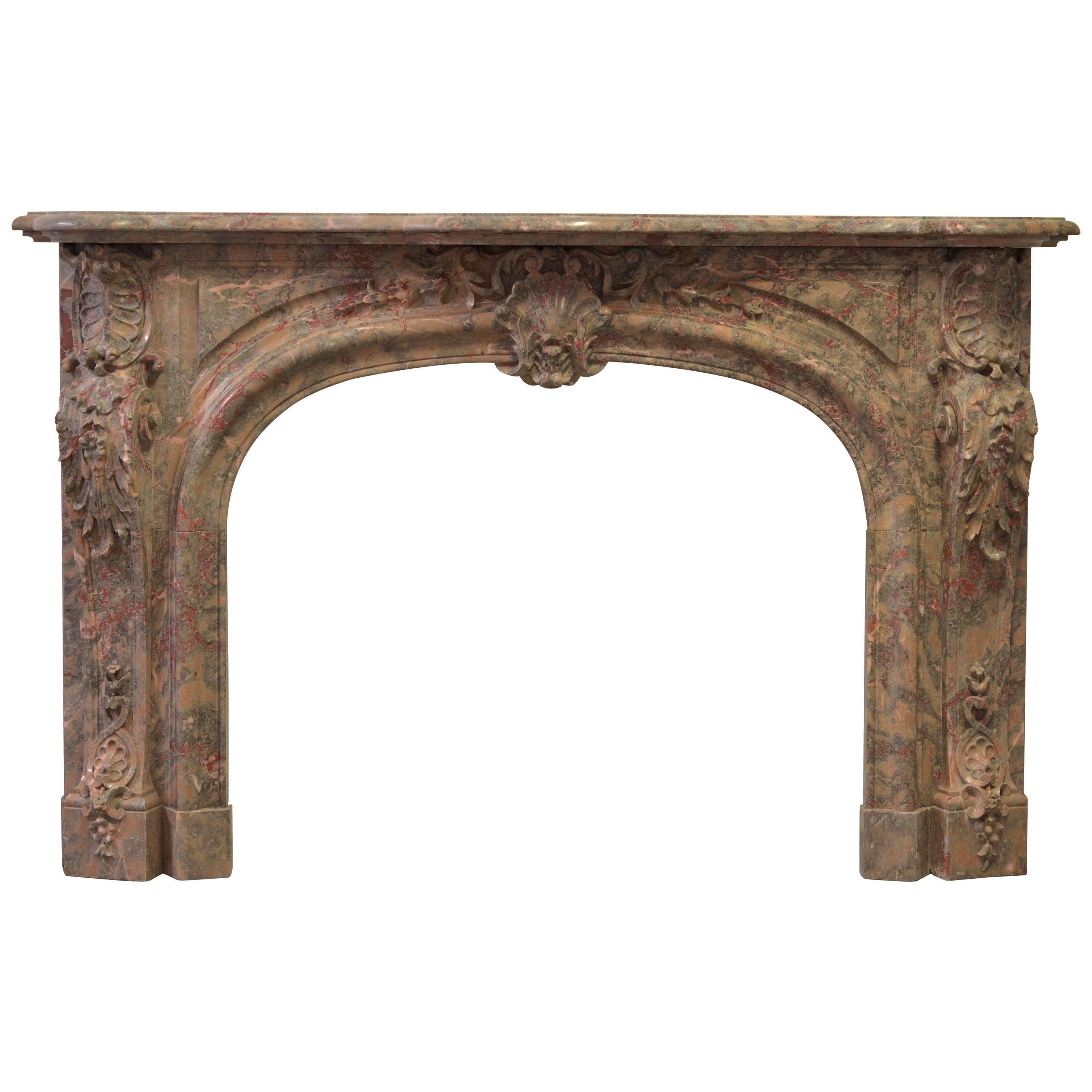 Rococo France Fireplace - 63 For Sale on 1stDibs