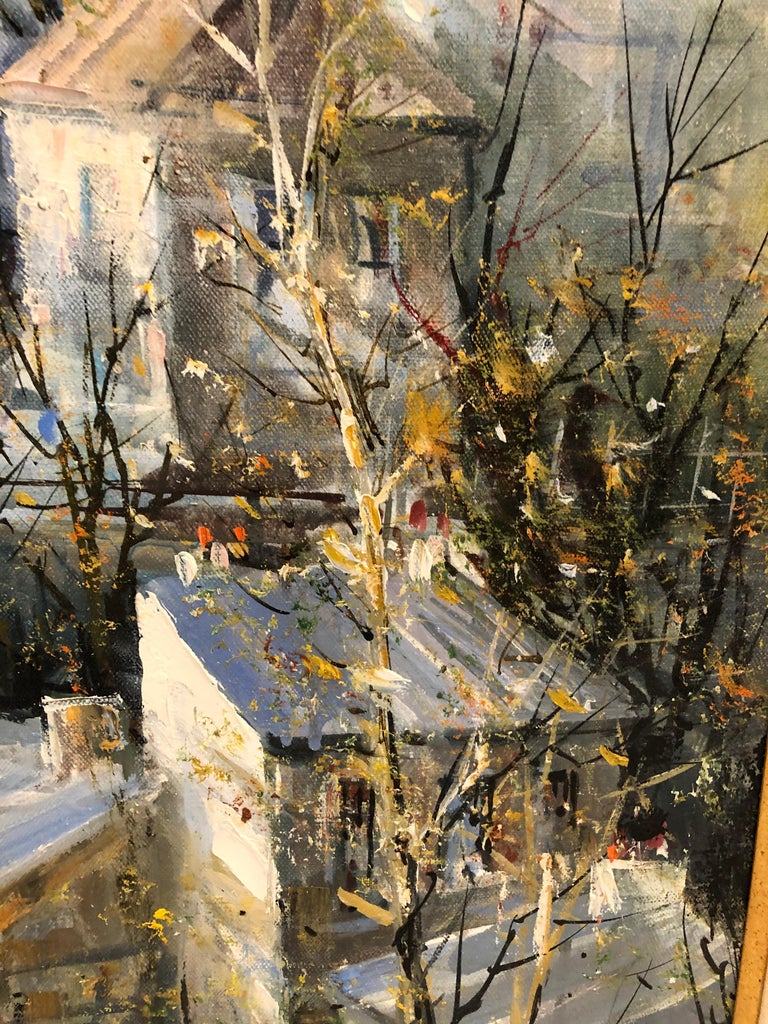 Stunning Lucien Delarue Original Painting Titled Le Moulin De La ...