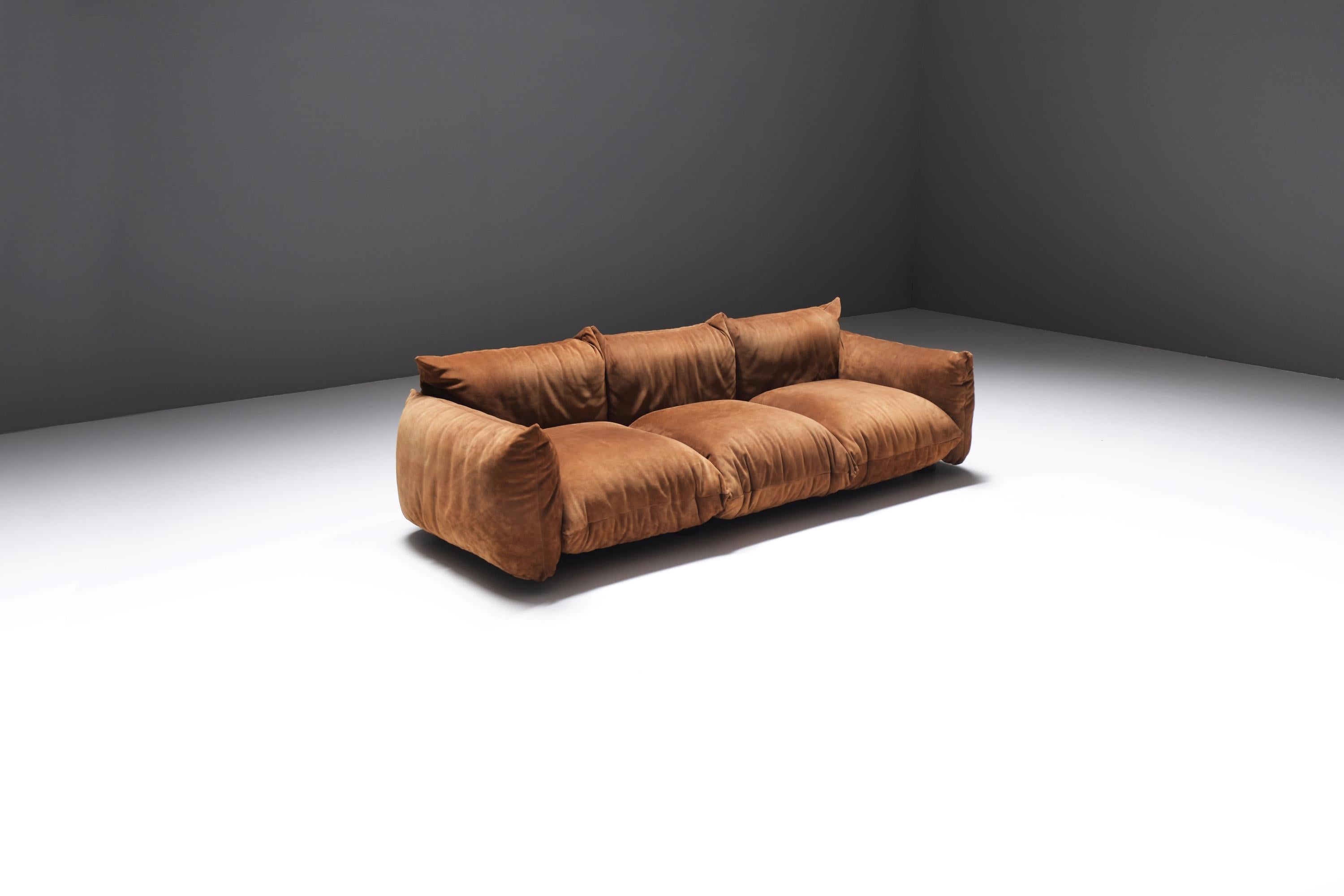 Stunning Marenco 255 3-seater by Mario Marenco for ARFLEX. Signed! For ...