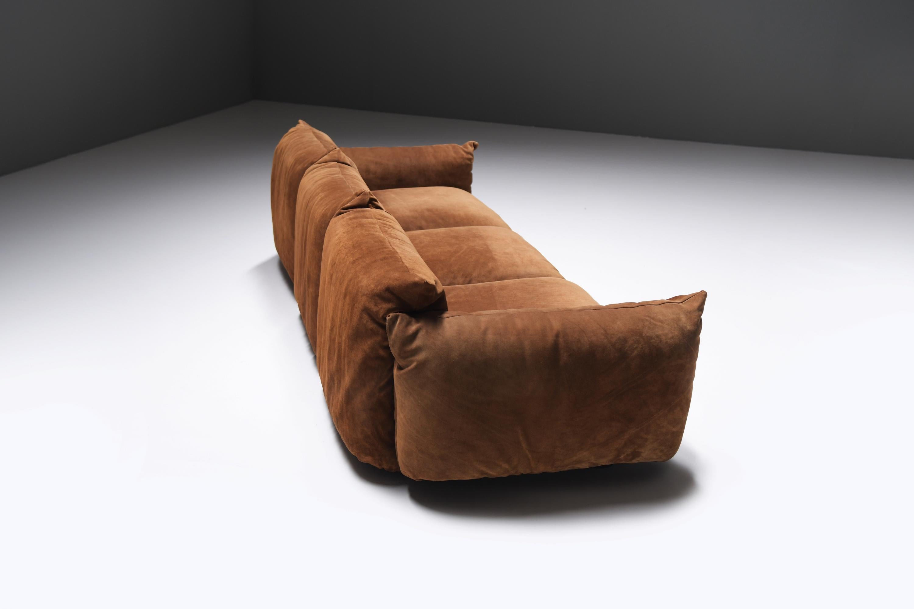 Stunning Marenco 255 3-seater by Mario Marenco for ARFLEX. Signed! For ...