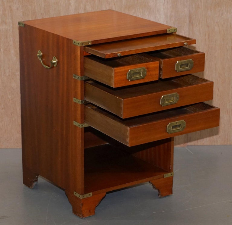 Stunning Military Campaign Side Table Including Butlers Serving Tray ...