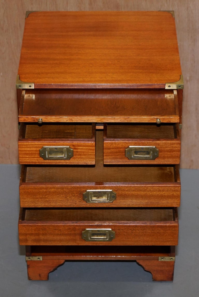 Stunning Military Campaign Side Table Including Butlers Serving Tray ...