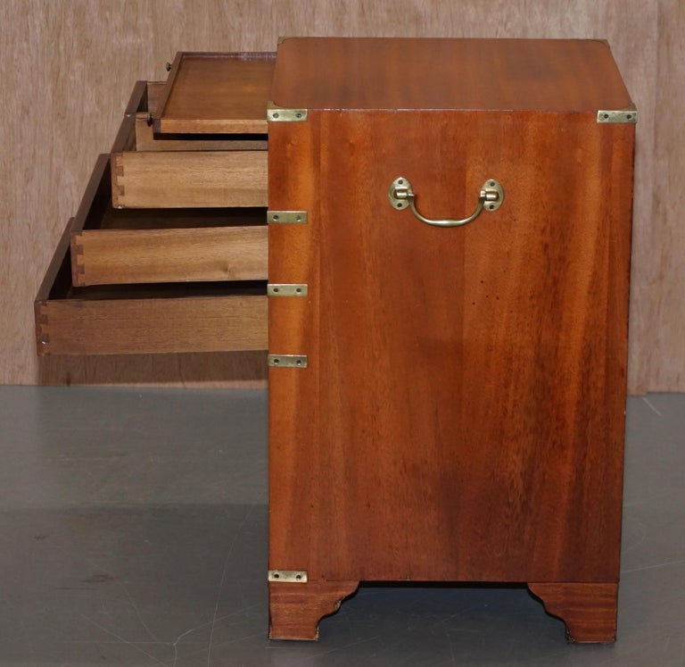 Stunning Military Campaign Side Table Including Butlers Serving Tray ...