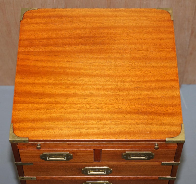 Stunning Military Campaign Side Table Including Butlers Serving Tray ...