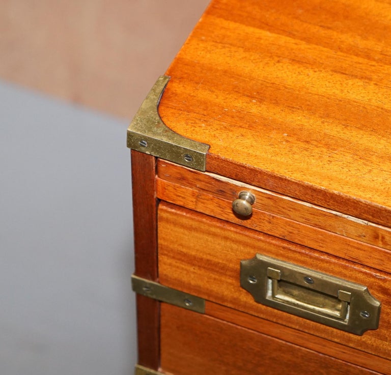 Stunning Military Campaign Side Table Including Butlers Serving Tray ...