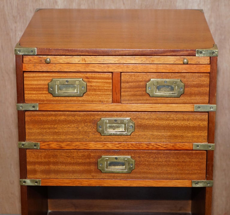 Stunning Military Campaign Side Table Including Butlers Serving Tray ...
