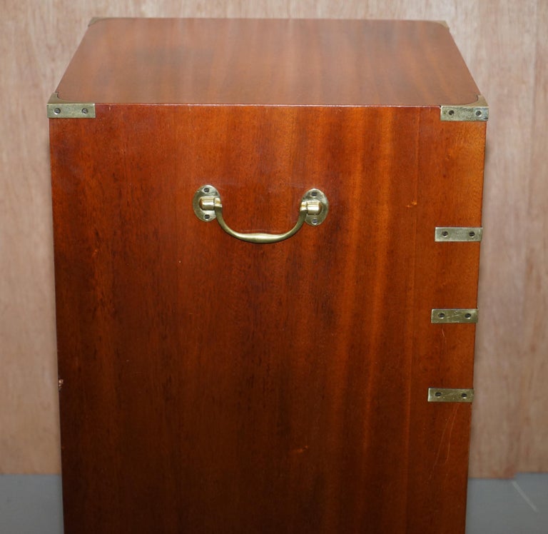 Stunning Military Campaign Side Table Including Butlers Serving Tray ...