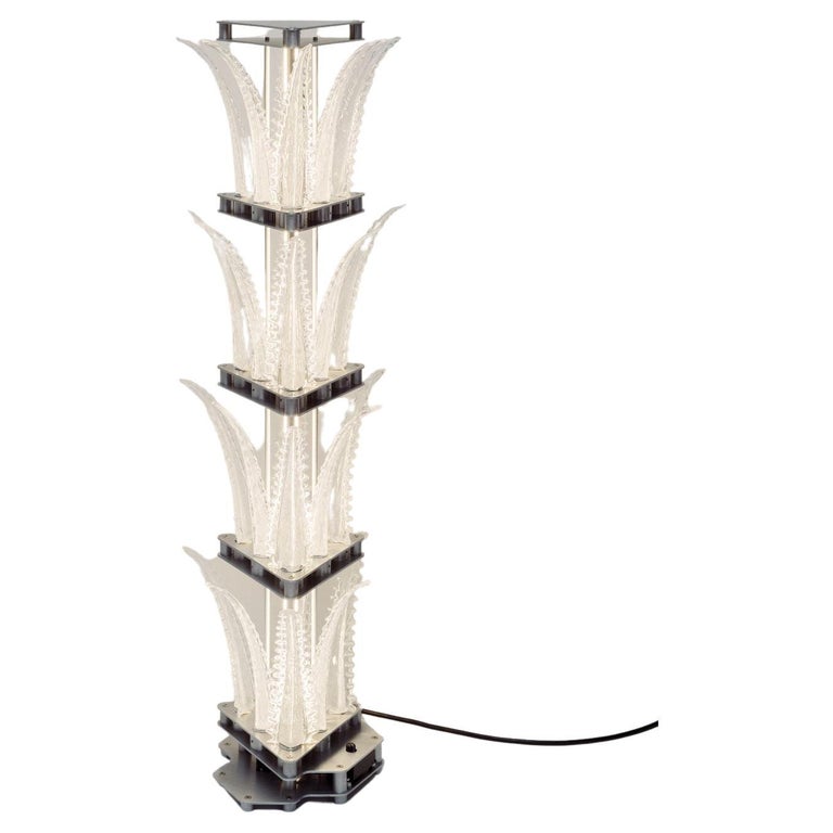 Stunning Murano Glass Talar Floor Lamp For Sale at 1stDibs
