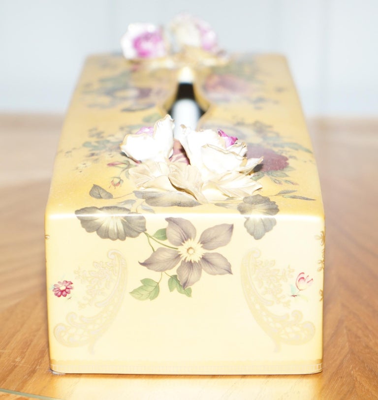 Stunning Pair of Artemest Porcelain Made in Italy Tissue Box Covers at ...