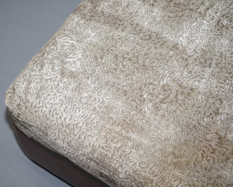 Stunning Pair of Fendi Casa Crocodile Alligator Patina Brown Leather ...