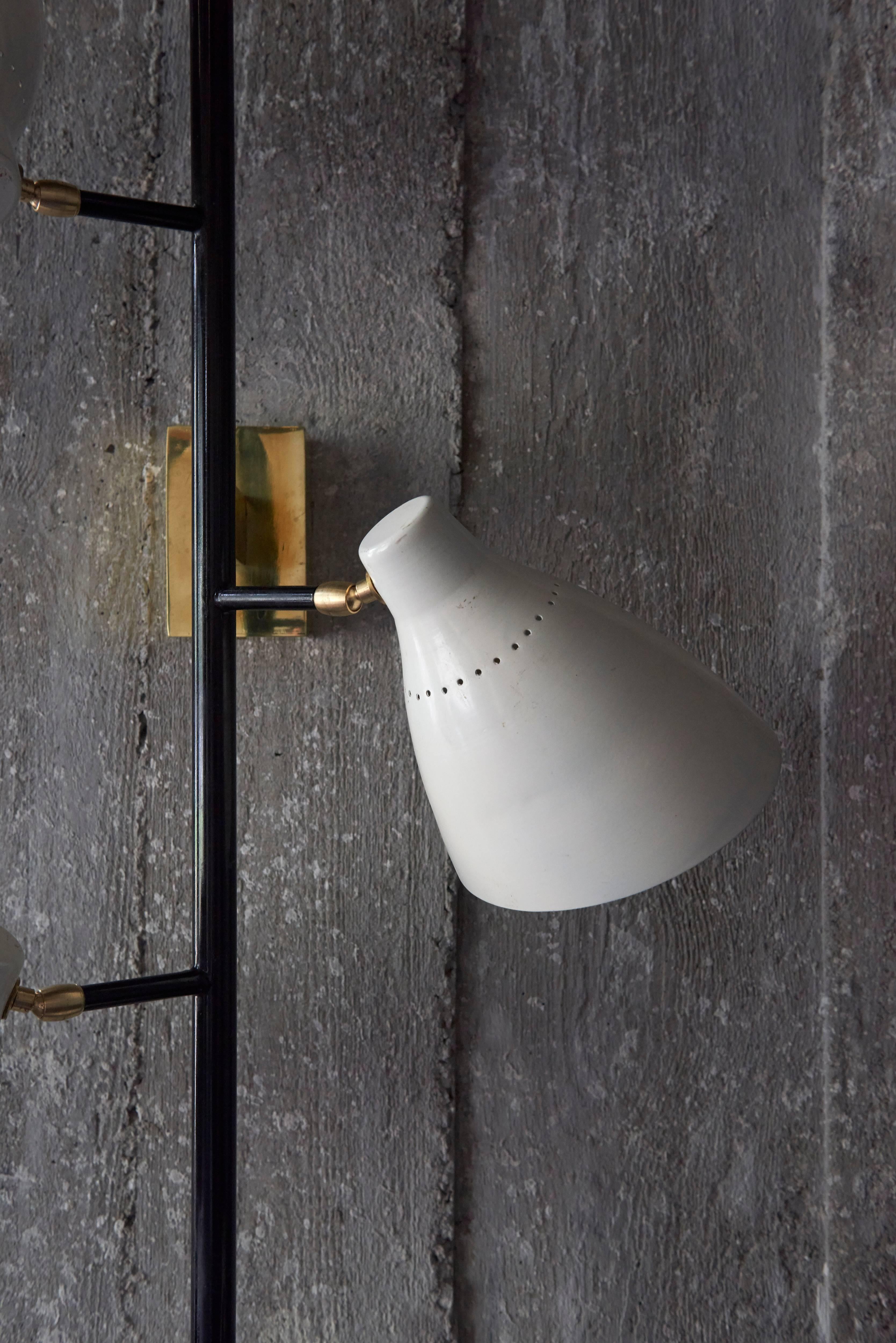 Stunning Pair of Italian Wall Lamps or Sconces in the Manner of ...
