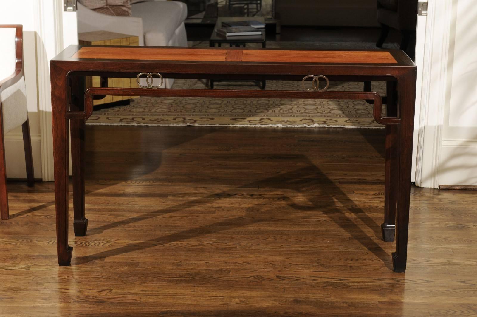 Stunning Restored Altar Console Table by Michael Taylor for Baker ...