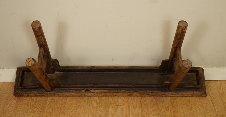 Stunning Rustic Antique Chinese Elm Bench Jiangsu Province, circa 1900 ...